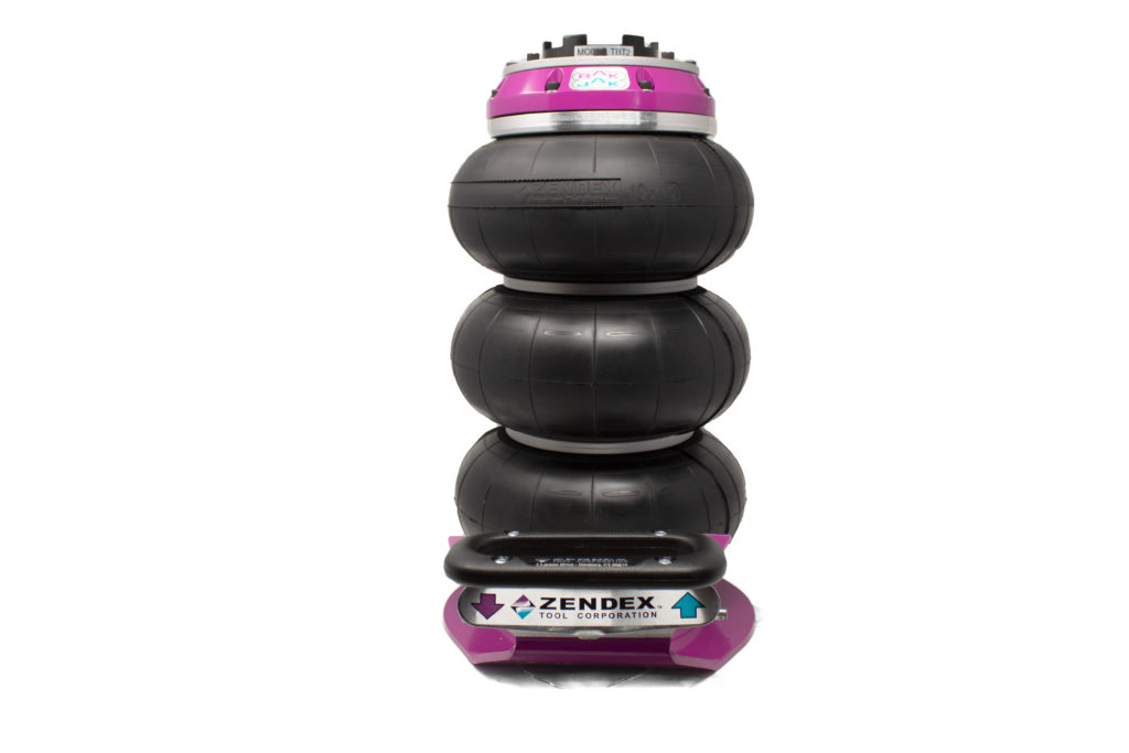 RakJak™ 2 Ton 3 Bag Air Jack - Zendex Tool Corp